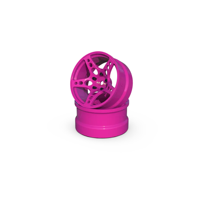 R-Fighter Wheels Offset 8mm Purple (2pcs)